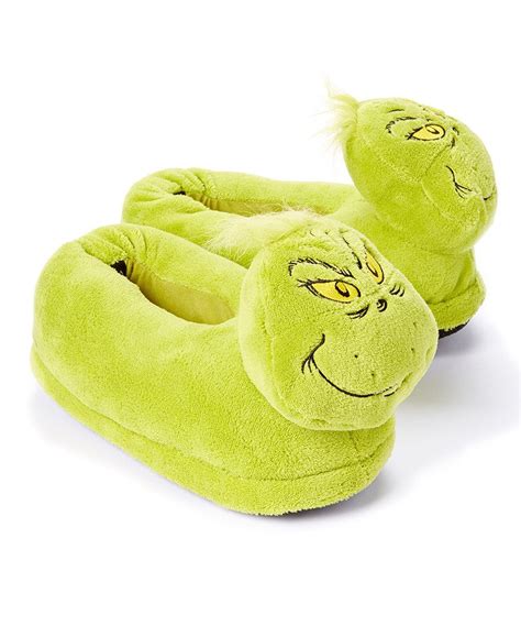 Look at this Green Grinch Slippers - Adult on #zulily today! Der Grinch ...