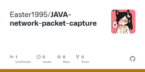 github easter1995 java network packet capture