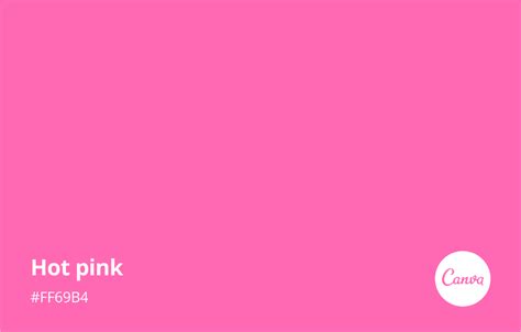 Hot Pink Meaning Combinations And Hex Code Canva Colors