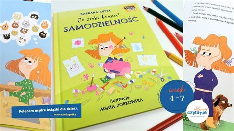 Co zrobi Frania Samodzielność RECENZJA książki dla dzieci