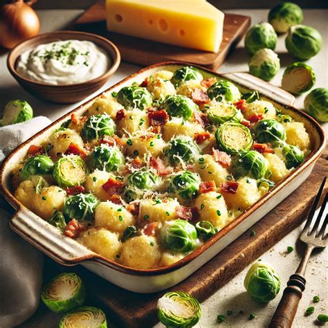 Gnocchi Met Spruitjes En Spekjes In Romige Kaassaus Receptenplein Nl