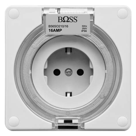 Ip56 Series Schuko Socket Outlet