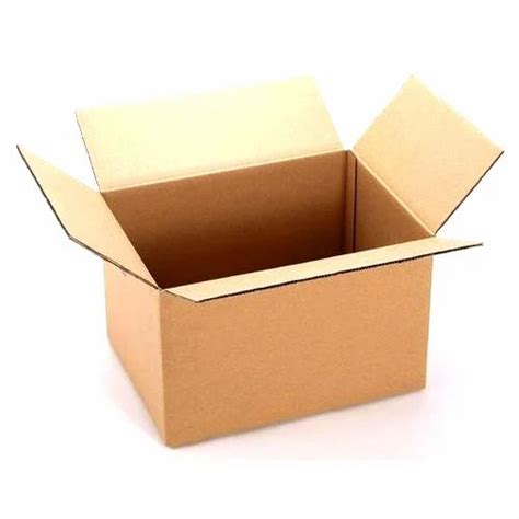 Rectangular Brown Heavy Duty Corrugated Box At Best Price In Ahmedabad