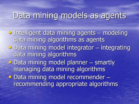 Ppt Integration Of Agent And Data Mining Powerpoint Presentation Free Download Id4676258