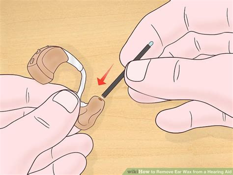 How To Remove Ear Wax From A Hearing Aid With Pictures Wikihow