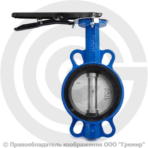 Затвор дисковый поворотный Ду-100 Ру-16 EPDM Китай с чугунным диском ...