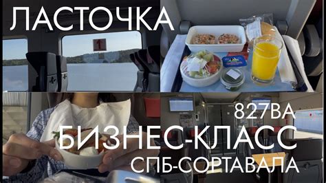 ОБЗОР ЛАСТОЧКА 827ВА / СПБ - СОРТАВАЛА / Бизнес-класс / Питание / Цены ...