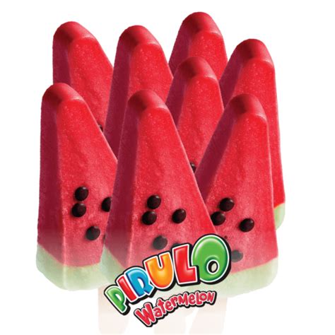 Pirulo Vatnsmelónu 8 Stk Ísbíllinn Þú þekkir Mig á Bjöllunni