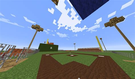 Epic Baseball Field Minecraft Map
