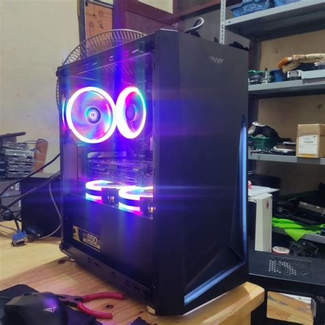 Jual Pc Gaming Rakitan Intel I Vga Rx Gb Ssd Gb Shopee Indonesia