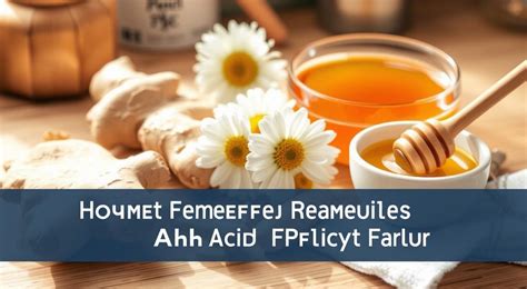 7 Remédios Caseiros Para Refluxo Que Funcionam