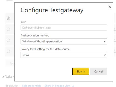 solved gateway data source mapping of excel documents microsoft