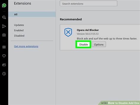 Ways To Disable Add Ons WikiHow