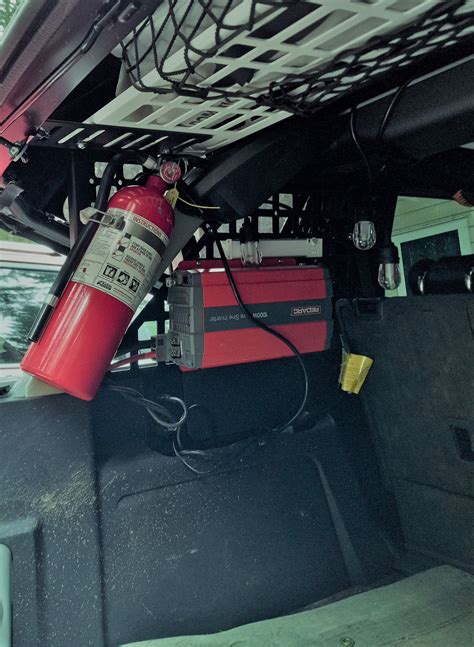 Fire Extinguisher Mounting In The Bronco Show Your Installs Page 10
