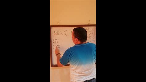 Multiplicación De Una Matriz Por Un Escalar Youtube