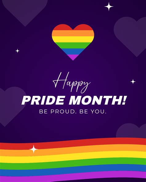 Free Pride Month Sign Template To Edit Online