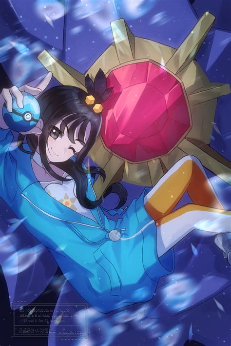 Thealla1024 Lida Pokemon Mega Starmie Starmie Staryu Nintendo