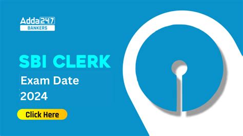 Sbi Clerk Exam Date 2024 Check Complete Exam Schedule