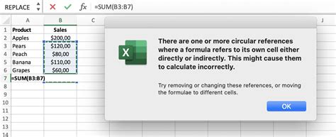 What Is A Circular Reference In Excel Perfectxl Spreadsheet Validation