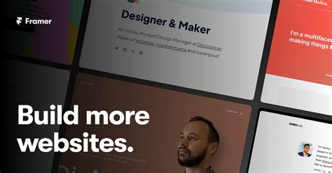 framer for personal sites