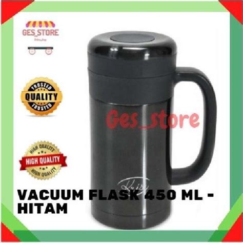 Jual Vacuum Flask 450 Ml Hitam Di Seller Ges Storeshop94 Lubang