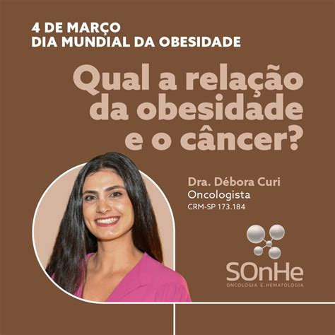 4 De Março Dia Mundial Da Obesidade Qual A Relação Da Obesidade E O