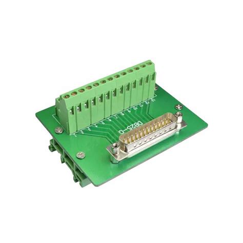 Db25 Straight Male Head With Bracket For Parallel Port Wire Terminal