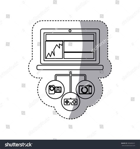 Computer Database Server Icon Stock Vector Stock Vector Royalty Free 580680631 Shutterstock