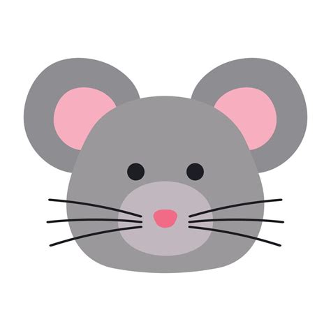 Mouse Face Cartoon