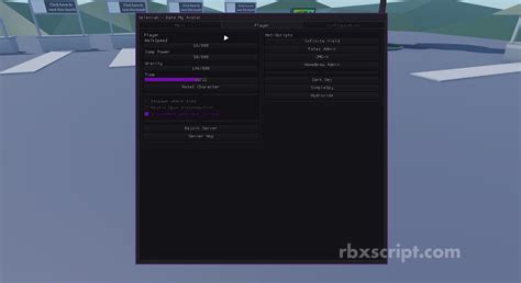 Rate My Avatar Jumppower Gravity And More Scripts Rbxscript