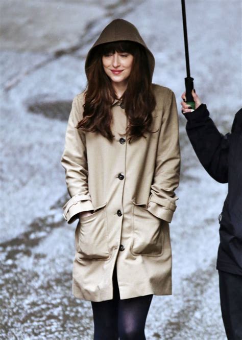 Dakota Johnson Fifty Shades Darker Set Pictures Popsugar Entertainment