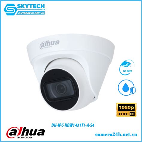 Camera IP Dahua cố định trong nhà DH IPC HDW1431T1 A S4
