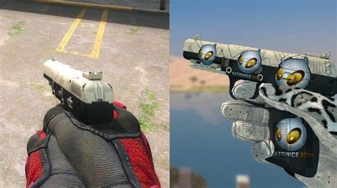 CS GO Pistol Skin Sells For K USD Cause Gamers Tracked Vagina Pattern Cyber Sport Io