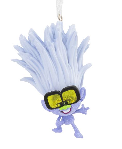 Hallmark DreamWorks Trolls World Tour Tiny Diamond Christmas Ornament