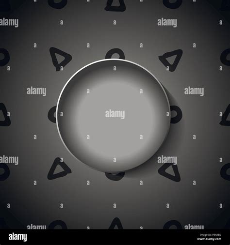 Creative Header Design With Hand Drawn Elements And Volumetric Circle