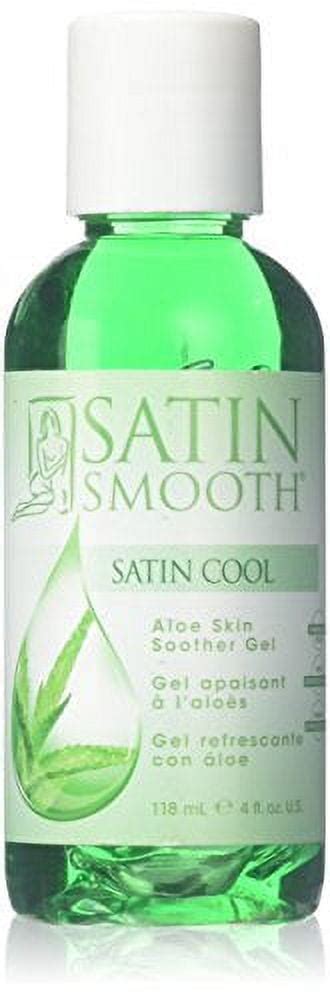 Satin Smooth Satin Cool Aloe Vera Skin Soother Gel 4 Fl Oz