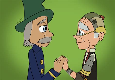 Two Old Men By Lightningsparklestar On Deviantart