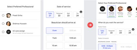 User Experience And Interaction Overhaul For Urbanclaps Check Out 3