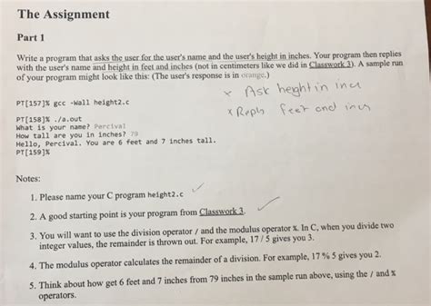 Solved The Assignment Part Write A Program That Asks The Chegg