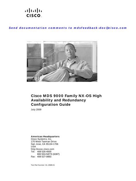 PDF Cisco MDS High Availability And Redundancy Configuration Guide DOKUMEN TIPS