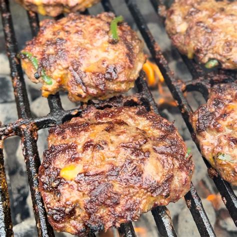Jalapeño Cheddar Stuffed Burgers Char Griller