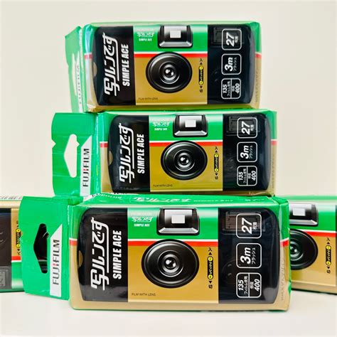 現貨當日出貨 】日本fujifilm 富士 Simple Ace 傻瓜相機 底片相機 27張 Iso400 底片 蝦皮購物