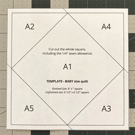 Square In A Square Block Paper Piecing Tutorial Lou Lou Betty