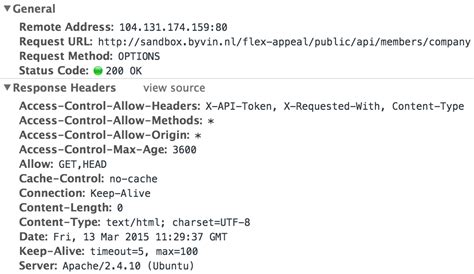 Angularjs Ajax Preflight Code 500 Error Stack Overflow