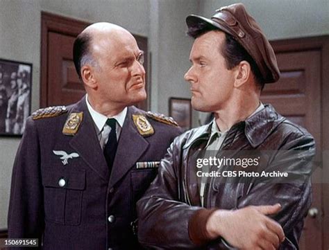 Werner Klemperer As Col Wilhelm Klink And Bob Crane As Col Robert News Photo Getty Images