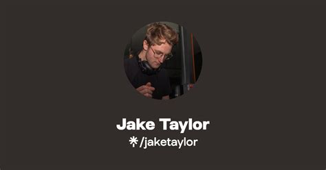Jake Taylor Instagram Facebook Linktree