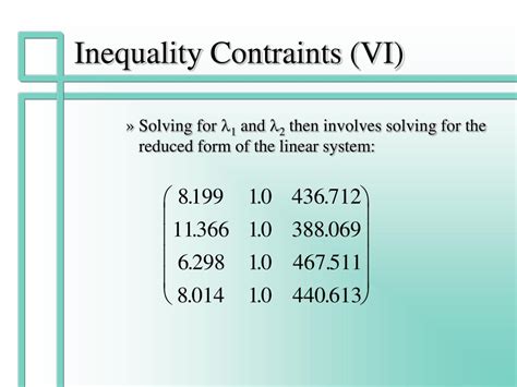 Ppt Inequality Constraints Powerpoint Presentation Free Download