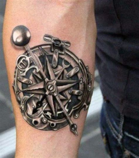 142 Inspirierende Ideen Und Bilder Zum Thema Compass Tattoo Tattoo