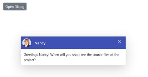 Templates In Blazor Dialog Component Syncfusion