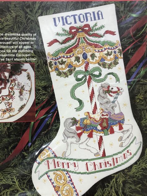 Vintage Cross Stitch Christmas Stocking Kits At Laura Lewis Blog